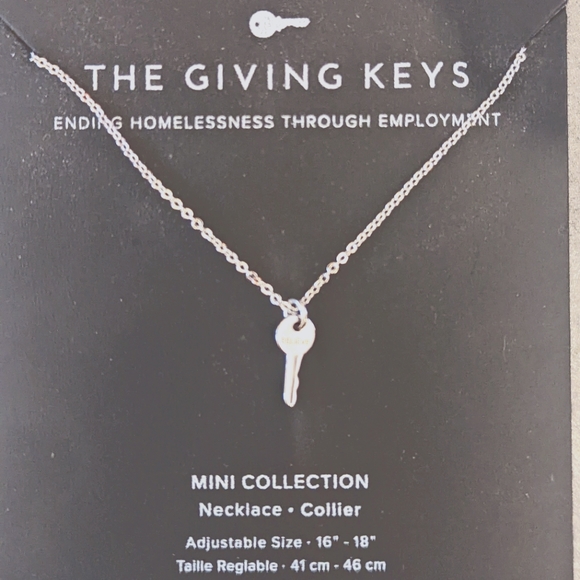 The Giving Keys | Jewelry | The Giving Key Mini Key Silver Necklace ...